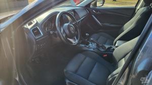 Pelēks Mazda 6 2013 Šauļi, ar dzinēja tilpumu 2.20 L un nobraukumu 275 tūkst. km par 4777 €, foto 10 vietnē AUTOMOTO.COM.LV