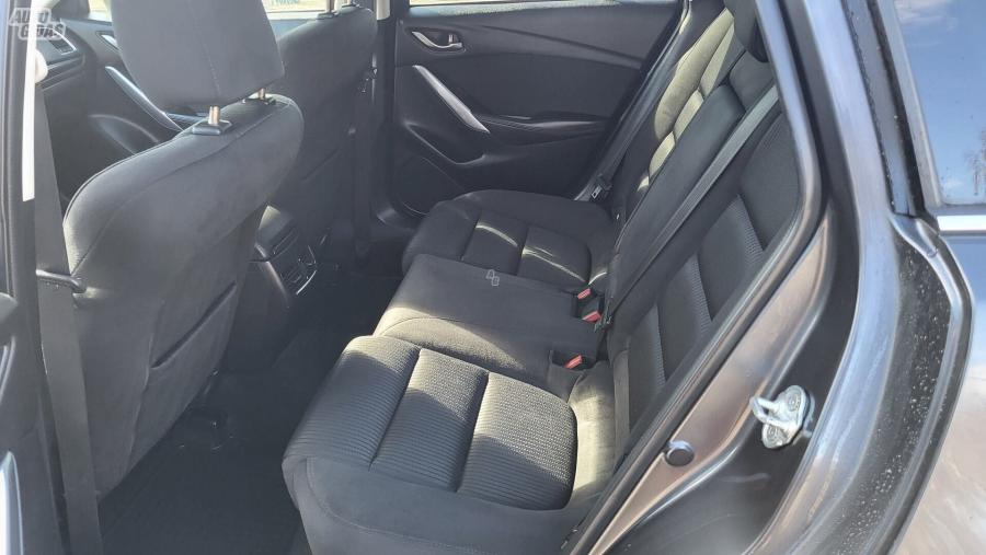 Pelēks Mazda 6 2013 Šauļi, ar dzinēja tilpumu 2.20 L un nobraukumu 275 tūkst. km par 4777 €, foto 13 vietnē AUTOMOTO.COM.LV