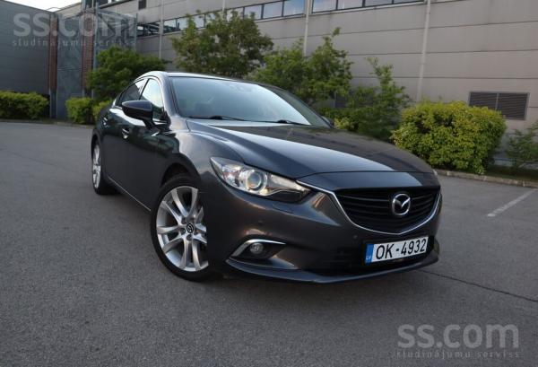 Pelēks Mazda 6 2013 Rīga, ar dzinēja tilpumu 2.20 L un nobraukumu 0 tūkst. km par 6490 €, foto 2 vietnē AUTOMOTO.COM.LV