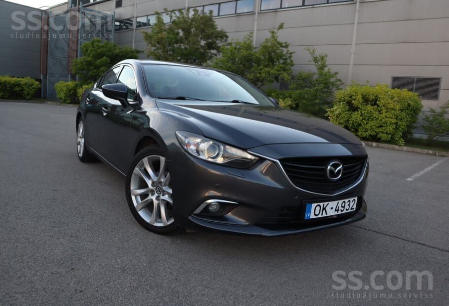 Pelēks Mazda 6 2013 Rīga, ar dzinēja tilpumu 2.20 L un nobraukumu 0 tūkst. km par 6490 €, foto 3 vietnē AUTOMOTO.COM.LV