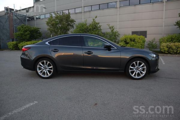 Pelēks Mazda 6 2013 Rīga, ar dzinēja tilpumu 2.20 L un nobraukumu 0 tūkst. km par 6490 €, foto 3 vietnē AUTOMOTO.COM.LV
