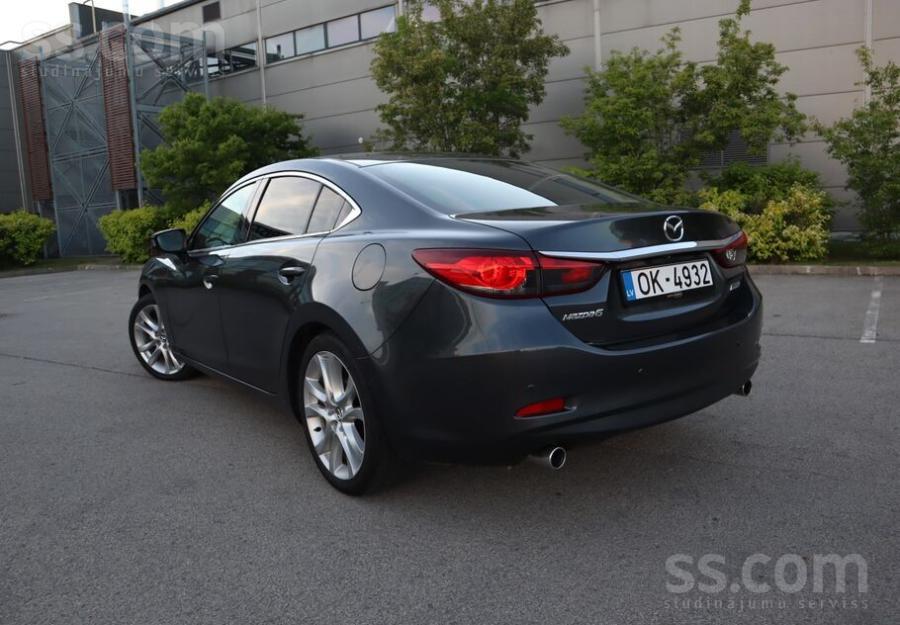 Pelēks Mazda 6 2013 Rīga, ar dzinēja tilpumu 2.20 L un nobraukumu 0 tūkst. km par 6490 €, foto 5 vietnē AUTOMOTO.COM.LV