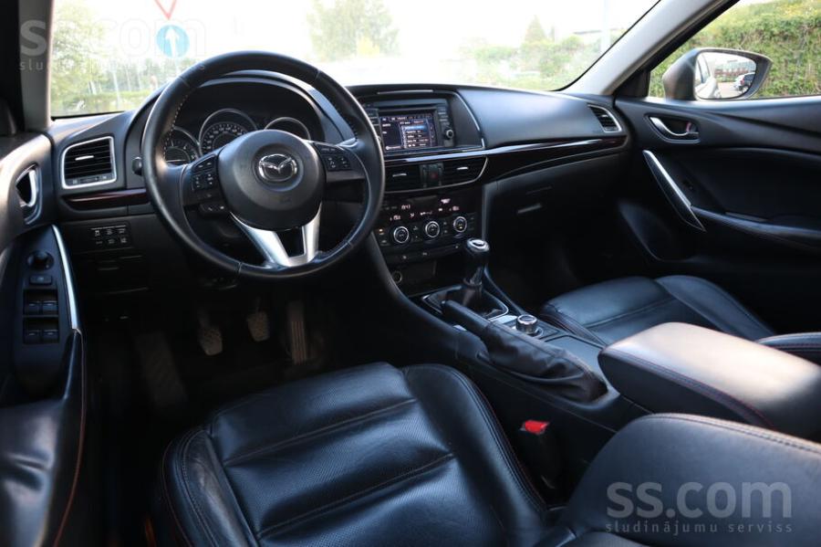 Pelēks Mazda 6 2013 Rīga, ar dzinēja tilpumu 2.20 L un nobraukumu 0 tūkst. km par 6490 €, foto 7 vietnē AUTOMOTO.COM.LV