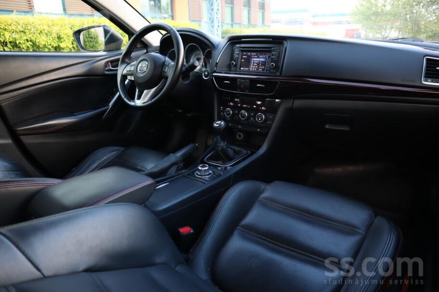 Pelēks Mazda 6 2013 Rīga, ar dzinēja tilpumu 2.20 L un nobraukumu 0 tūkst. km par 6490 €, foto 8 vietnē AUTOMOTO.COM.LV