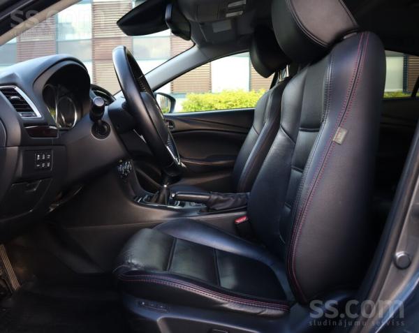 Pelēks Mazda 6 2013 Rīga, ar dzinēja tilpumu 2.20 L un nobraukumu 0 tūkst. km par 6490 €, foto 9 vietnē AUTOMOTO.COM.LV