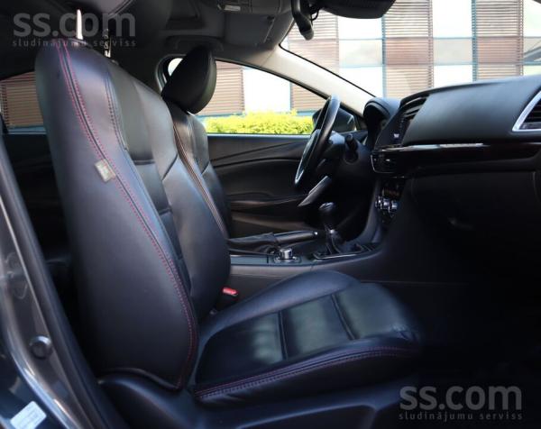 Pelēks Mazda 6 2013 Rīga, ar dzinēja tilpumu 2.20 L un nobraukumu 0 tūkst. km par 6490 €, foto 10 vietnē AUTOMOTO.COM.LV