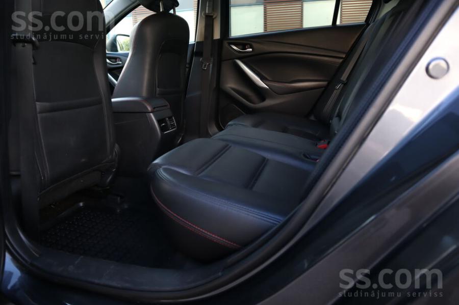 Pelēks Mazda 6 2013 Rīga, ar dzinēja tilpumu 2.20 L un nobraukumu 0 tūkst. km par 6490 €, foto 12 vietnē AUTOMOTO.COM.LV