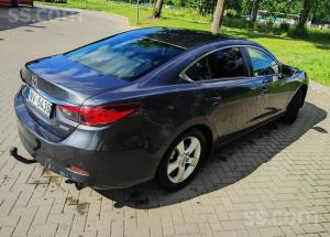 Grey Mazda 6 2013 in Riga, with an engine capacity of 2.20 L and mileage of 272 thousand km for 3300 €, photo 8 on AUTOMOTO.COM.LV