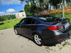 Grey Mazda 6 2013 in Riga, with an engine capacity of 2.20 L and mileage of 272 thousand km for 3300 €, photo 13 on AUTOMOTO.COM.LV