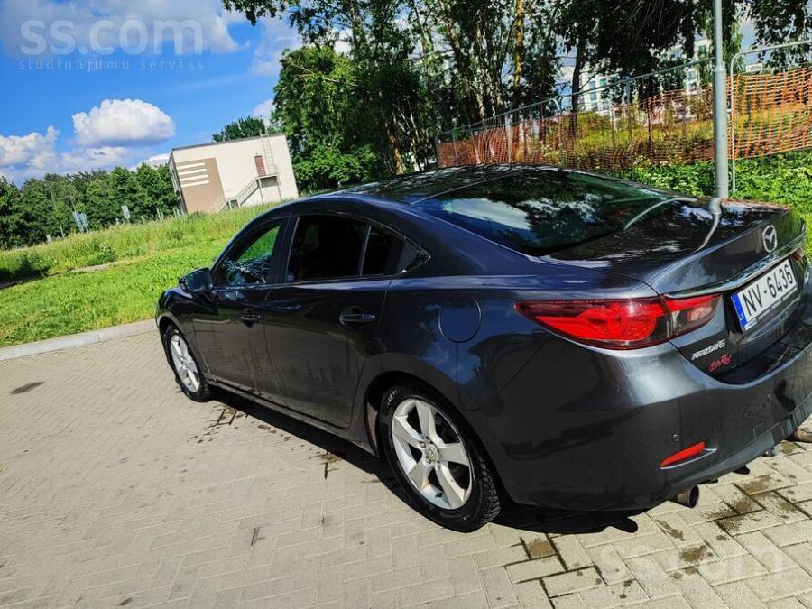 Grey Mazda 6 2013 in Riga, with an engine capacity of 2.20 L and mileage of 272 thousand km for 3300 €, photo 13 on AUTOMOTO.COM.LV