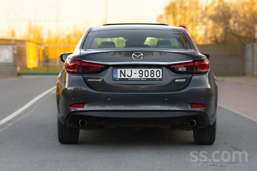 Pelēks Mazda 6 2013 Jelgava, ar dzinēja tilpumu 2.20 L un nobraukumu 224 tūkst. km par 6000 €, foto 6 vietnē AUTOMOTO.COM.LV