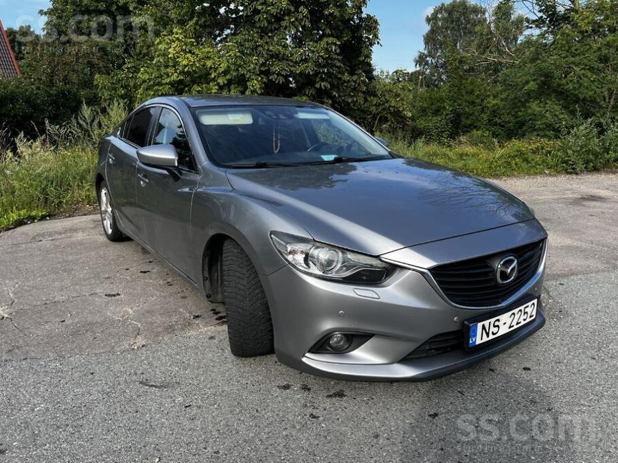 Grey Mazda 6 2013 in Riga, with an engine capacity of 2.20 L and mileage of 276 thousand km for 6250 €, photo 3 on AUTOMOTO.COM.LV