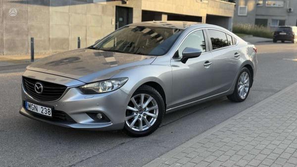 Pelēks Mazda 6 2013 Viļņa, ar dzinēja tilpumu 2.18 L un nobraukumu 289 tūkst. km par 4600 €, foto 2 vietnē AUTOMOTO.COM.LV