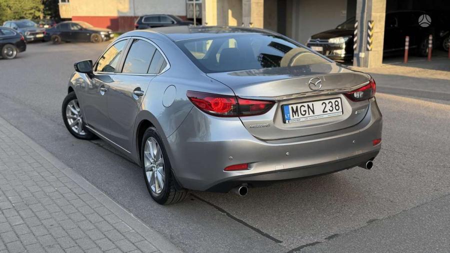 Grey Mazda 6 2013 in Vilnius, with an engine capacity of 2.18 L and mileage of 289 thousand km for 4600 €, photo 10 on AUTOMOTO.COM.LV