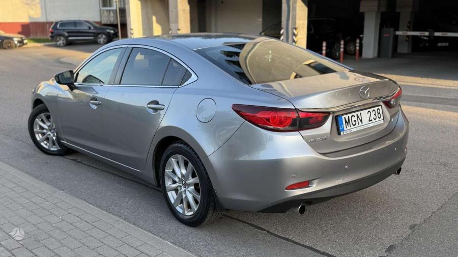Grey Mazda 6 2013 in Vilnius, with an engine capacity of 2.18 L and mileage of 289 thousand km for 4600 €, photo 11 on AUTOMOTO.COM.LV