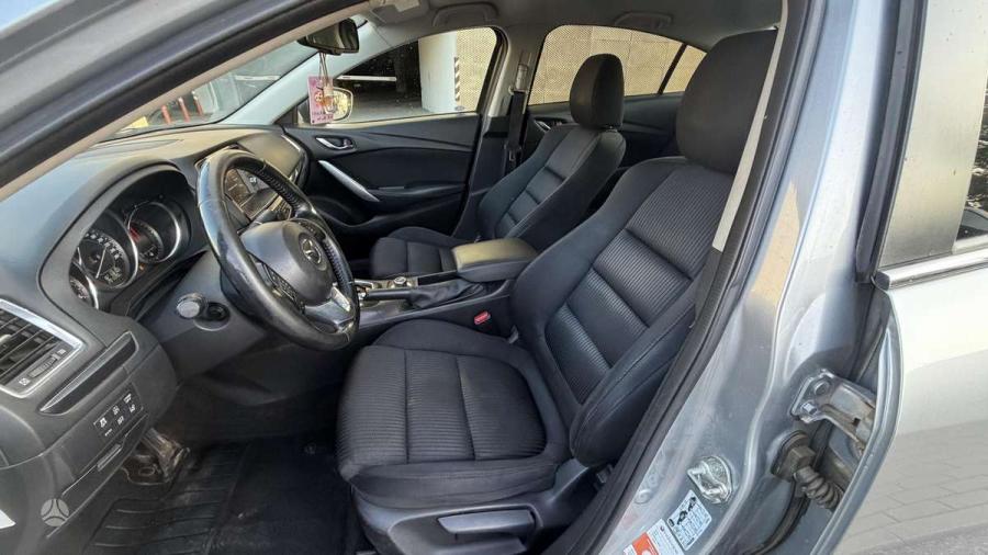 Grey Mazda 6 2013 in Vilnius, with an engine capacity of 2.18 L and mileage of 289 thousand km for 4600 €, photo 14 on AUTOMOTO.COM.LV
