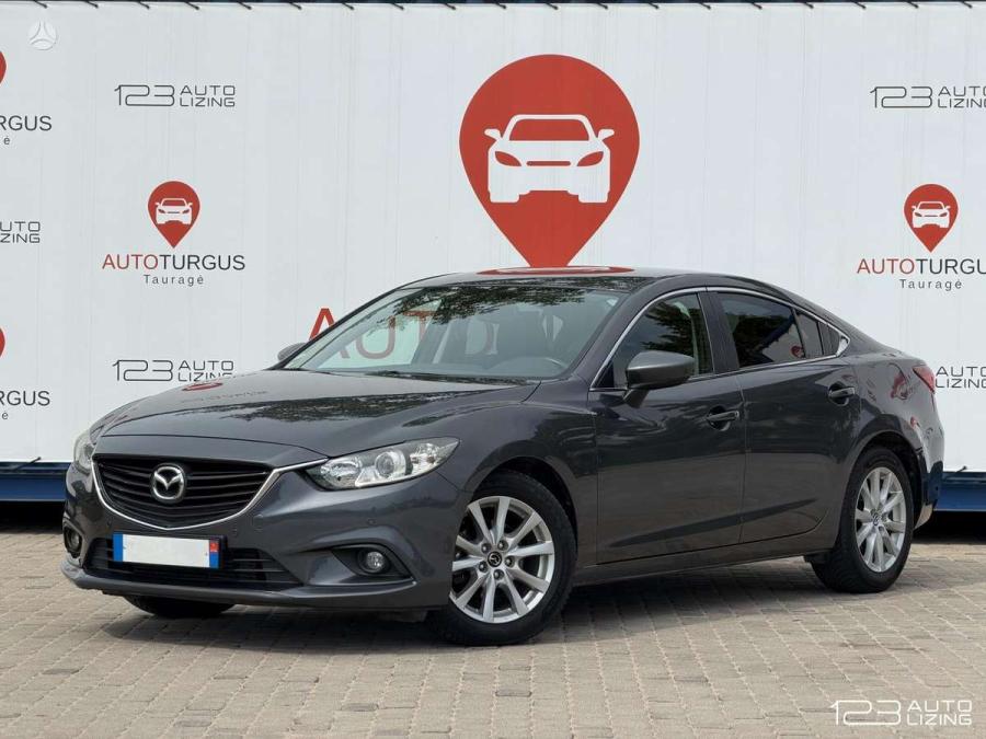 Pelēks Mazda 6 2013 Tauragė, ar dzinēja tilpumu 2.20 L un nobraukumu 161 tūkst. km par 5900 €, foto 1 vietnē AUTOMOTO.COM.LV