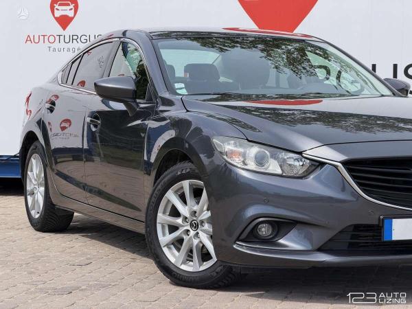 Pelēks Mazda 6 2013 Tauragė, ar dzinēja tilpumu 2.20 L un nobraukumu 161 tūkst. km par 5900 €, foto 5 vietnē AUTOMOTO.COM.LV