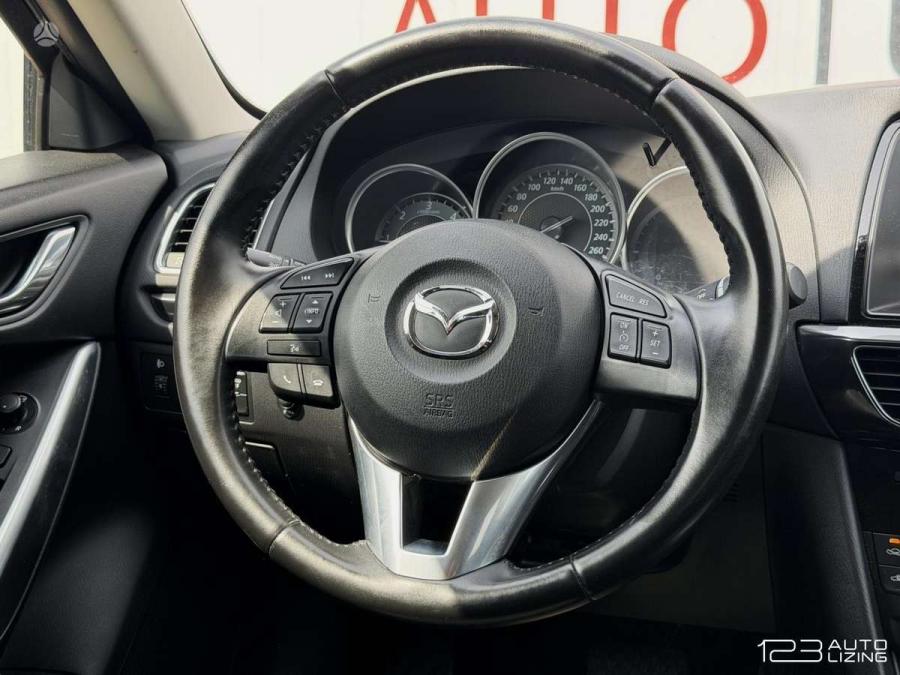 Pelēks Mazda 6 2013 Tauragė, ar dzinēja tilpumu 2.20 L un nobraukumu 161 tūkst. km par 5900 €, foto 19 vietnē AUTOMOTO.COM.LV