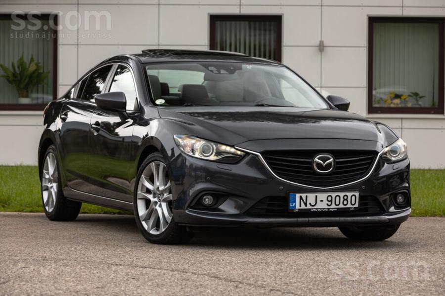 Pelēks Mazda 6 2013 Jelgava, ar dzinēja tilpumu 2.00 L un nobraukumu 234 tūkst. km par 7999 €, foto 4 vietnē AUTOMOTO.COM.LV