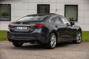 Pelēks Mazda 6 2013 Jelgava, ar dzinēja tilpumu 2.00 L un nobraukumu 234 tūkst. km par 7999 €, foto 6 vietnē AUTOMOTO.COM.LV