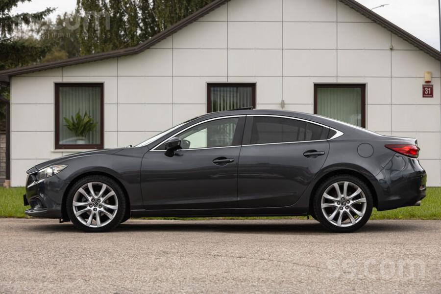 Pelēks Mazda 6 2013 Jelgava, ar dzinēja tilpumu 2.00 L un nobraukumu 234 tūkst. km par 7999 €, foto 7 vietnē AUTOMOTO.COM.LV