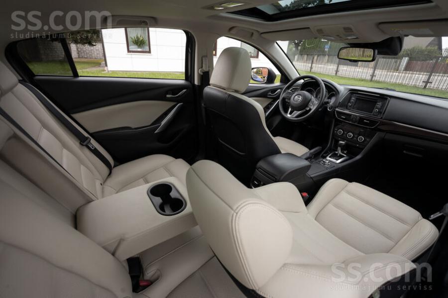 Pelēks Mazda 6 2013 Jelgava, ar dzinēja tilpumu 2.00 L un nobraukumu 234 tūkst. km par 7999 €, foto 9 vietnē AUTOMOTO.COM.LV