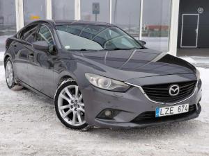 Pelēks Mazda 6 2014 Viļņa, ar dzinēja tilpumu 2.19 L un nobraukumu 274 tūkst. km par 5700 €, foto  vietnē AUTOMOTO.COM.LV