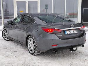 Pelēks Mazda 6 2014 Viļņa, ar dzinēja tilpumu 2.19 L un nobraukumu 274 tūkst. km par 5700 €, foto 4 vietnē AUTOMOTO.COM.LV