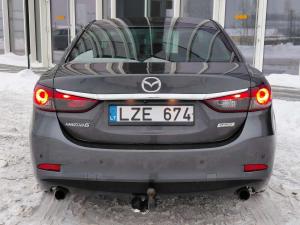 Pelēks Mazda 6 2014 Viļņa, ar dzinēja tilpumu 2.19 L un nobraukumu 274 tūkst. km par 5700 €, foto 5 vietnē AUTOMOTO.COM.LV