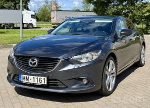 Grey Mazda 6 2014 in Riga, with an engine capacity of 2.20 L and mileage of 228 thousand km for 6690 €, photo  on AUTOMOTO.COM.LV