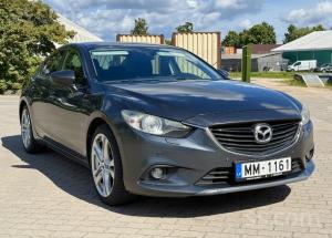 Grey Mazda 6 2014 in Riga, with an engine capacity of 2.20 L and mileage of 228 thousand km for 6690 €, photo 3 on AUTOMOTO.COM.LV