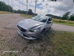 Grey Mazda 6 2014 in Jonava, with an engine capacity of 2.18 L and mileage of 105 thousand km for 2399 €, photo 5 on AUTOMOTO.COM.LV