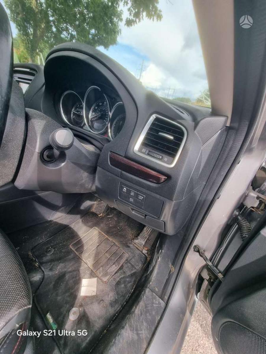 Grey Mazda 6 2014 in Jonava, with an engine capacity of 2.18 L and mileage of 105 thousand km for 2399 €, photo 15 on AUTOMOTO.COM.LV