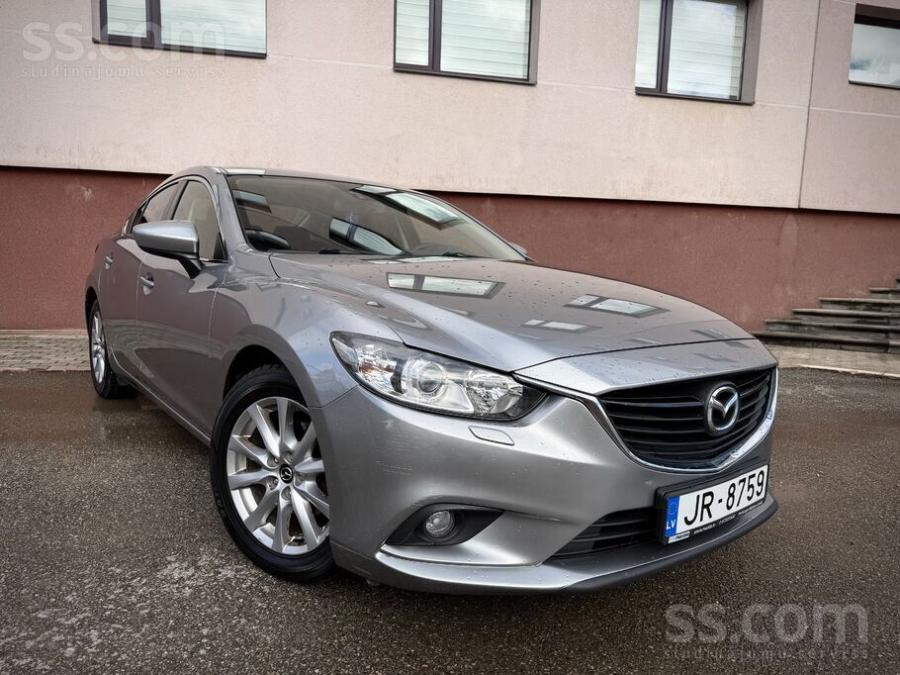 Pelēks Mazda 6 2014 Tukums, ar dzinēja tilpumu 2.00 L un nobraukumu 159 tūkst. km par 5500 €, foto 3 vietnē AUTOMOTO.COM.LV