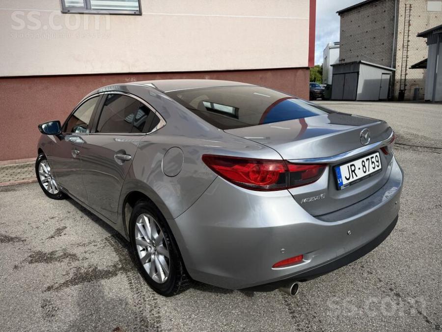 Pelēks Mazda 6 2014 Tukums, ar dzinēja tilpumu 2.00 L un nobraukumu 159 tūkst. km par 5500 €, foto 8 vietnē AUTOMOTO.COM.LV