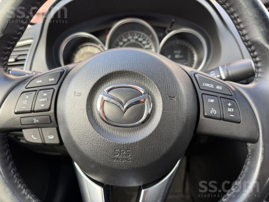 Pelēks Mazda 6 2014 Tukums, ar dzinēja tilpumu 2.00 L un nobraukumu 159 tūkst. km par 5500 €, foto 16 vietnē AUTOMOTO.COM.LV