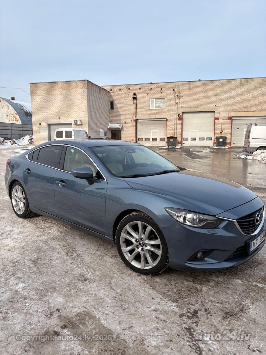 Pelēks Mazda 6 2015 Tallina, ar dzinēja tilpumu 2.20 L un nobraukumu 218 tūkst. km par 9999 €, foto 2 vietnē AUTOMOTO.COM.LV