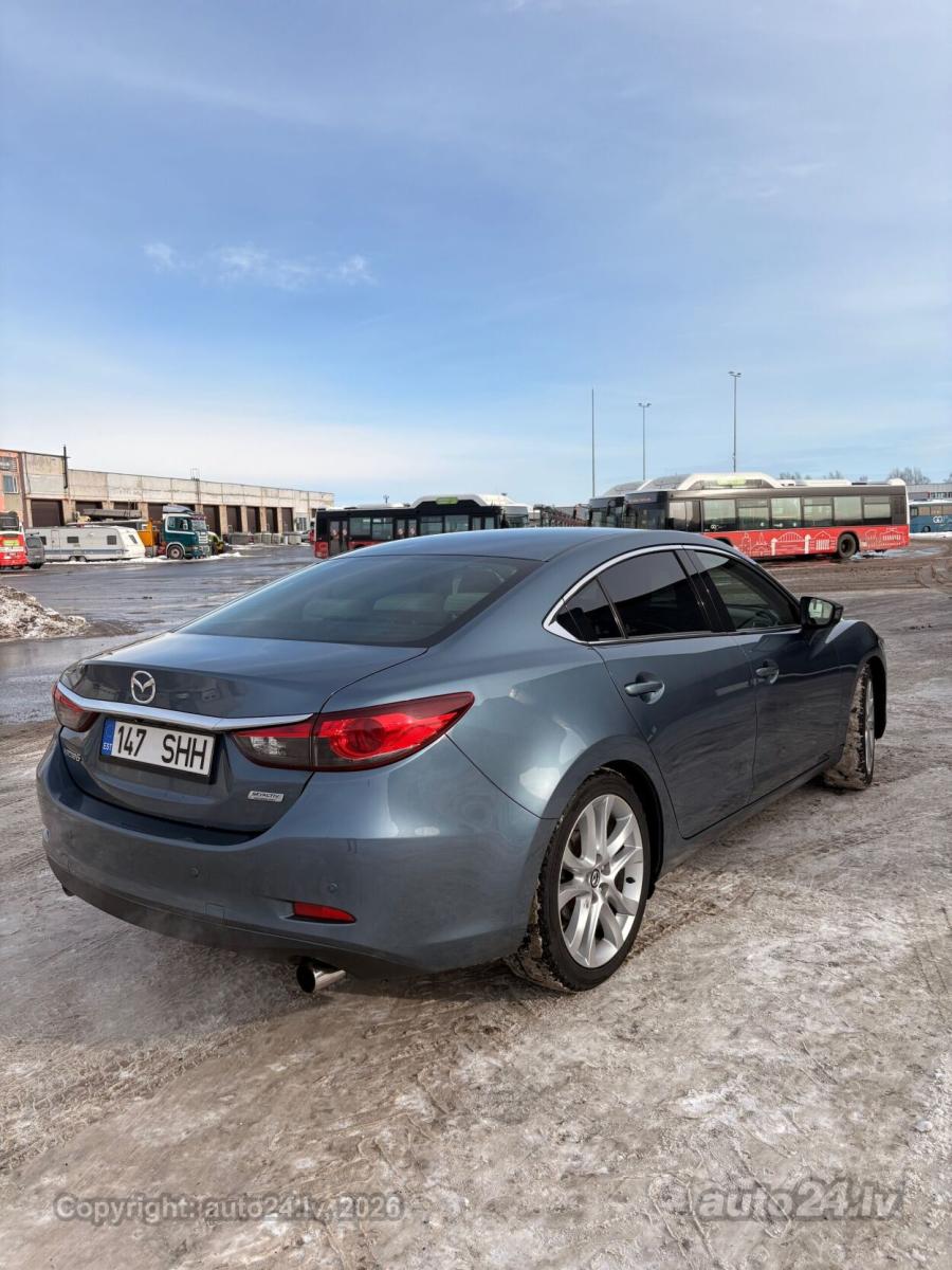 Pelēks Mazda 6 2015 Tallina, ar dzinēja tilpumu 2.20 L un nobraukumu 218 tūkst. km par 9999 €, foto 4 vietnē AUTOMOTO.COM.LV