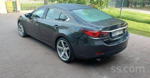 Pelēks Mazda 6 2015 Jelgava, ar dzinēja tilpumu 2.50 L un nobraukumu 192 tūkst. km par 5650 €, foto 4 vietnē AUTOMOTO.COM.LV