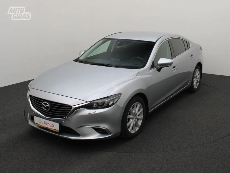 Pelēks Mazda 6 2015 Viļņa, ar dzinēja tilpumu 2.00 L un nobraukumu 148 tūkst. km par 12099 €, foto 1 vietnē AUTOMOTO.COM.LV