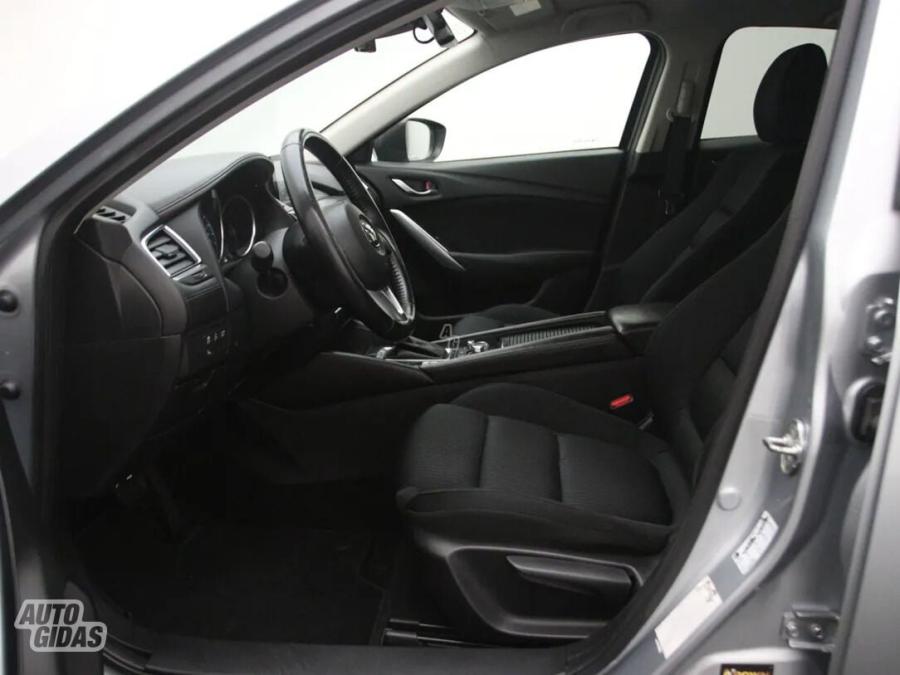 Pelēks Mazda 6 2015 Viļņa, ar dzinēja tilpumu 2.00 L un nobraukumu 148 tūkst. km par 12099 €, foto 5 vietnē AUTOMOTO.COM.LV