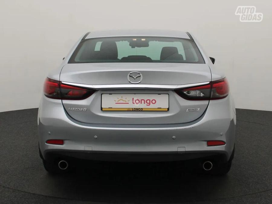 Pelēks Mazda 6 2015 Viļņa, ar dzinēja tilpumu 2.00 L un nobraukumu 148 tūkst. km par 12099 €, foto 6 vietnē AUTOMOTO.COM.LV
