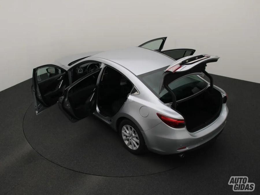 Pelēks Mazda 6 2015 Viļņa, ar dzinēja tilpumu 2.00 L un nobraukumu 148 tūkst. km par 12099 €, foto 14 vietnē AUTOMOTO.COM.LV