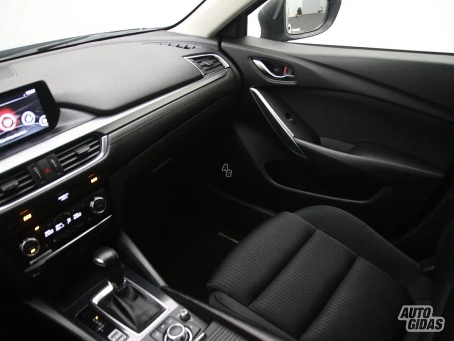 Pelēks Mazda 6 2015 Viļņa, ar dzinēja tilpumu 2.00 L un nobraukumu 148 tūkst. km par 12099 €, foto 22 vietnē AUTOMOTO.COM.LV