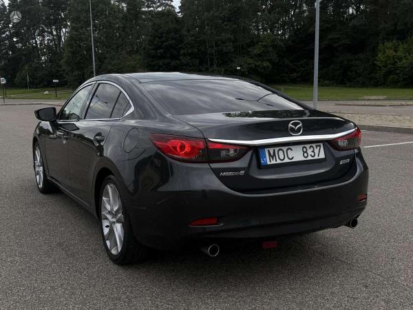 Pelēks Mazda 6 2015 Viļņa, ar dzinēja tilpumu 2.49 L un nobraukumu 220 tūkst. km par 9000 €, foto 8 vietnē AUTOMOTO.COM.LV