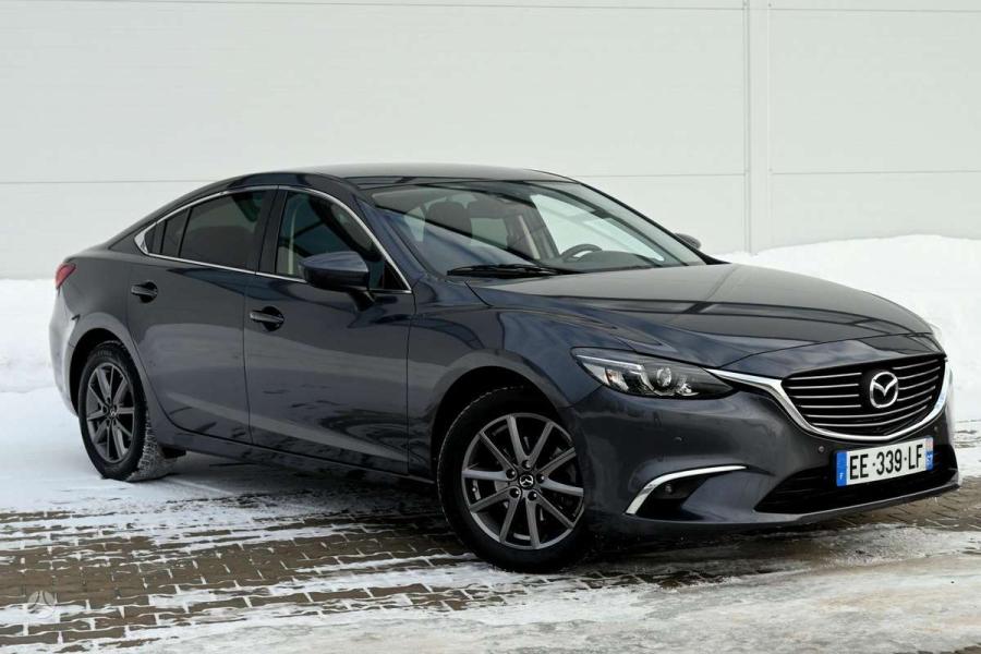 Pelēks Mazda 6 2016 Kretinga, ar dzinēja tilpumu 2.18 L un nobraukumu 144 tūkst. km par 8599 €, foto 1 vietnē AUTOMOTO.COM.LV