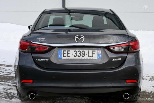 Pelēks Mazda 6 2016 Kretinga, ar dzinēja tilpumu 2.18 L un nobraukumu 144 tūkst. km par 8599 €, foto 8 vietnē AUTOMOTO.COM.LV