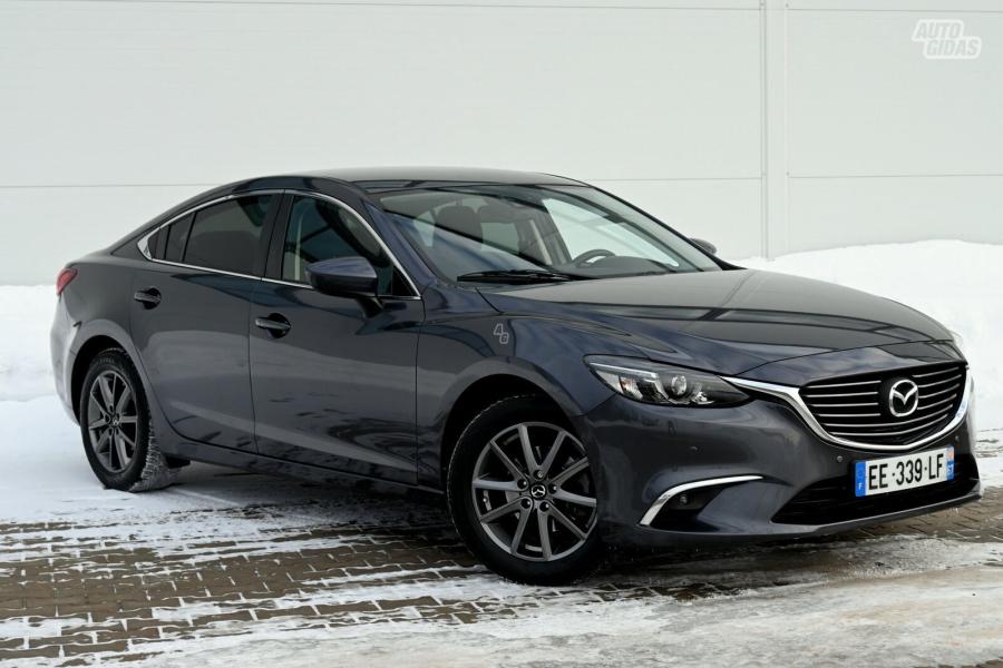 Pelēks Mazda 6 2016 Kretinga, ar dzinēja tilpumu 2.20 L un nobraukumu 144 tūkst. km par 8599 €, foto 1 vietnē AUTOMOTO.COM.LV