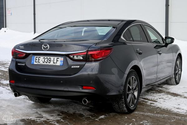 Pelēks Mazda 6 2016 Kretinga, ar dzinēja tilpumu 2.20 L un nobraukumu 144 tūkst. km par 8599 €, foto 6 vietnē AUTOMOTO.COM.LV